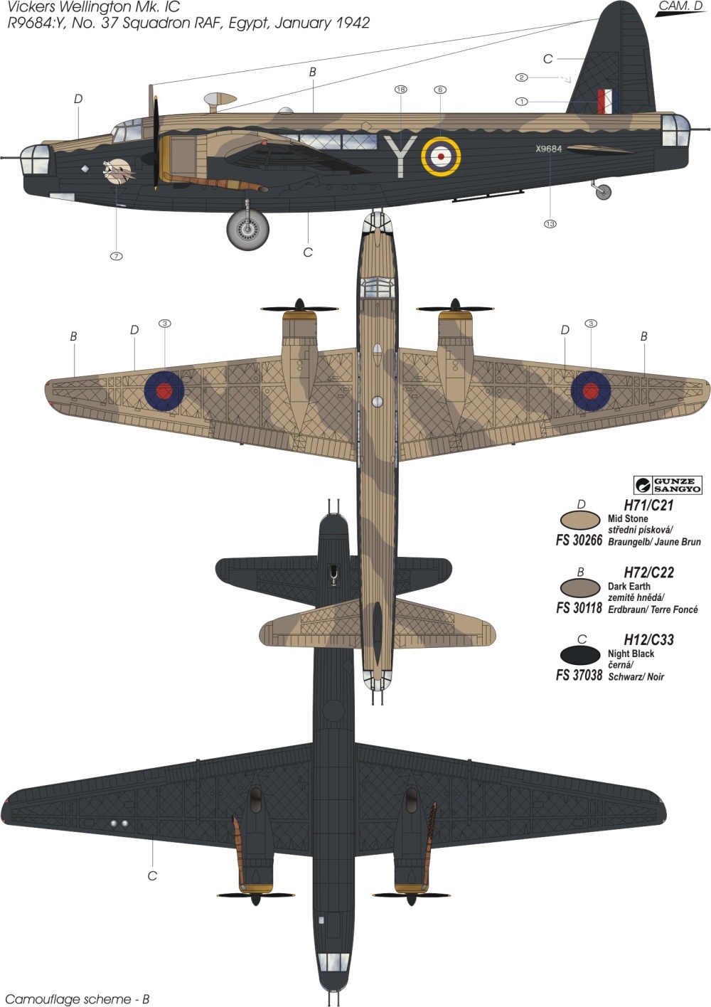 RAF WW2 Bomber schemes - - The Airfix Tribute Forum