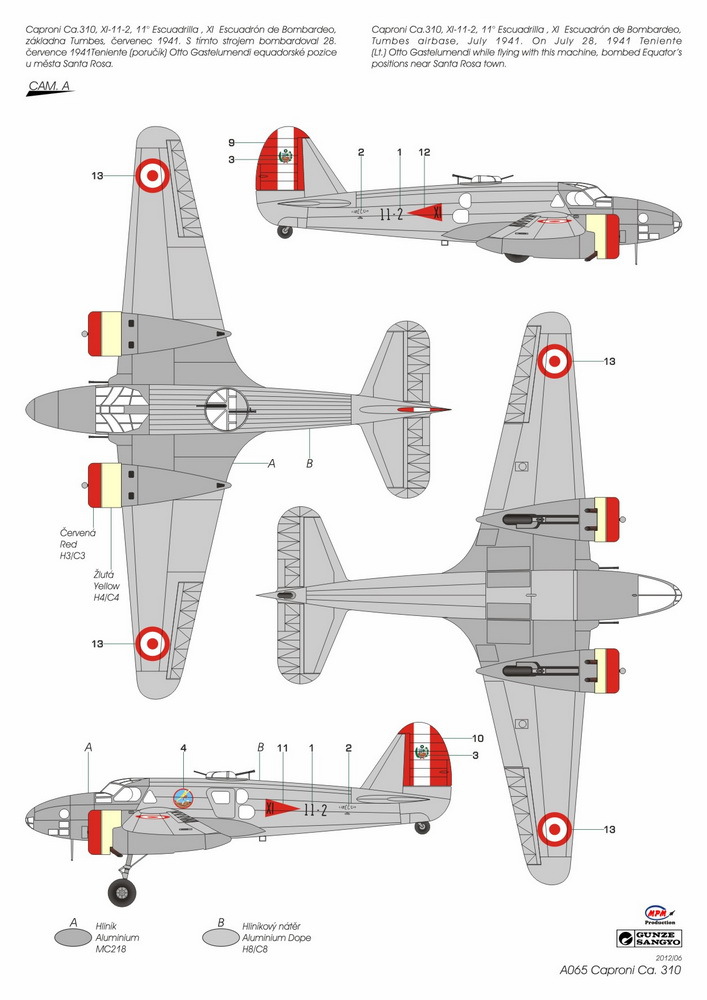 Caproni Ca.310 - Alchetron, The Free Social Encyclopedia