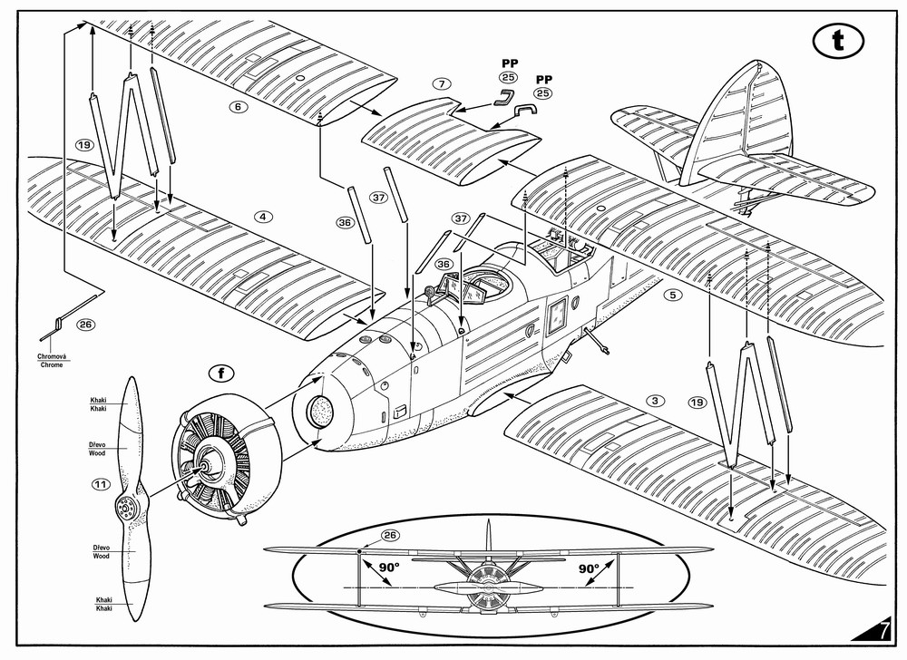 Letov Š-328 Czechoslovakian Reconn. and Bomber, 1:48, 080/PLT146 ...